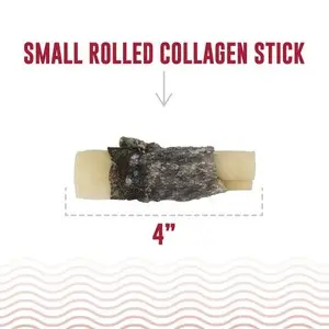 ICELANDIC+ 4 Inch Beef Rolled Collagen Stick With Cod Skin