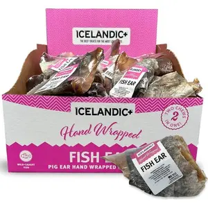 ICELANDIC+ Fish Ear Dog Treats 30-pack