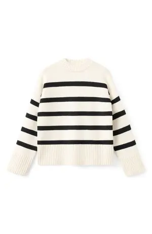 Mango Castello Stripe Sweater