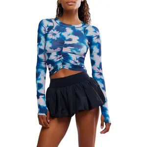 Free People Printed Performance Tops For Women