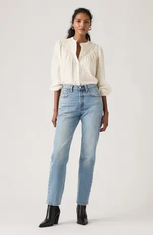 LEVI'S 501 Straight Leg Jeans