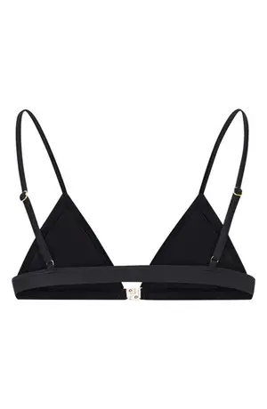 MILLY Positano Colorblock Bikini Top