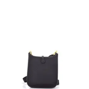Hermès Evelyne Bag Gen Iii Clemence Tpm - Black