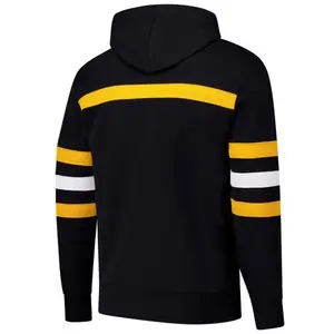 Mitchell & Ness Pittsburgh Penguins Head Coach Slogan Pullover Hoodie
