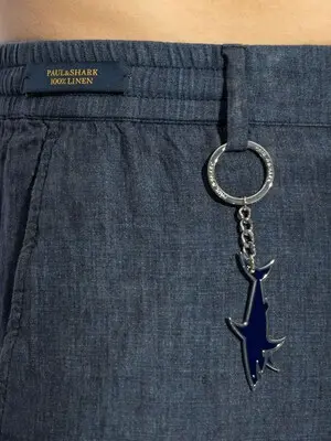 Paul & Shark Linen Trousers - Blue