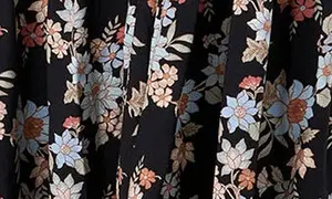 O'Neill Lillie Floral Maxi Dress - Black