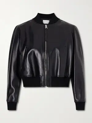 Givenchy Leather Bomber Jacket