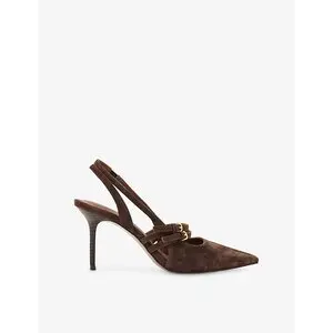 REISS Beatrice Suede Courts