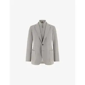 Boggi Milano Button Detailed Outerwear For Men