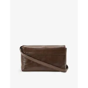 REISS Leather Shoulder Bag
