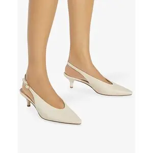 DUNE Credibility Slingback Leather Courts