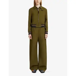 Marni Patchwork Boxy-fit Wool Shirt