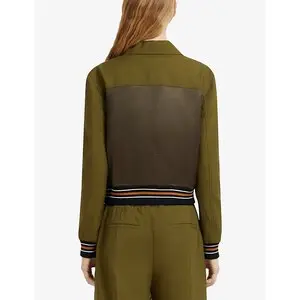 Marni Patchwork Boxy-fit Wool Shirt