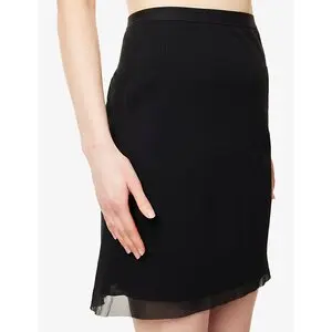 Rick Owens Bias-cut Mini Skirt
