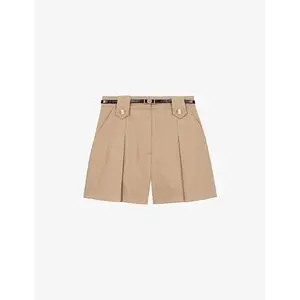 Maje Belted Shorts For Women