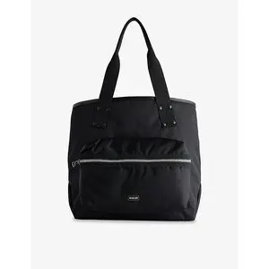 Sacai Pocket Large Woven Tote Bag - Black