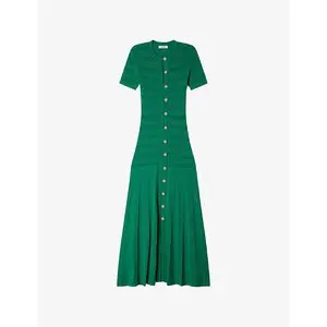Sandro Button Detailed Dresses