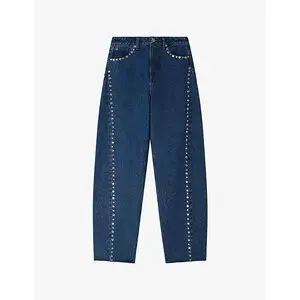 Sandro Mid Rise Jeans For Women