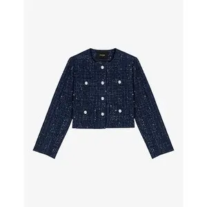 Maje Sequined Jackets For Women