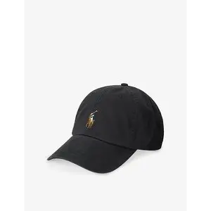 Polo Ralph Lauren Logo-embroidered Cotton-twill Cap - Polo Black