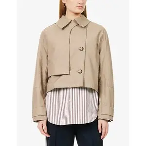 Rag & Bone Cropped Cotton Trench Coat