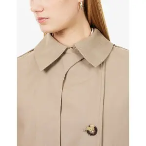 Rag & Bone Cropped Cotton Trench Coat