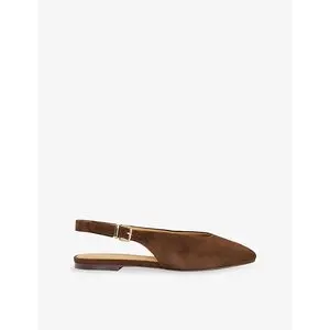 DUNE Honora Suede Slingbacks