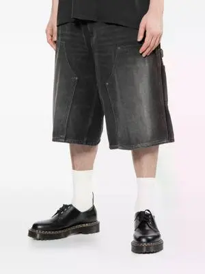 Carhartt Work In Progress Aden Denim Shorts - Black