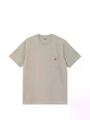 Carhartt Work In Progress Pocket Crew-neck T-shirt - Neutrals