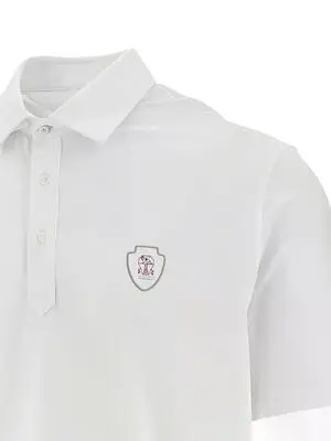 Brunello Cucinelli Logo-patch Polo Shirt
