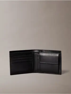 Calvin Klein Raised Logo Bifold Wallet With Coin Pouch