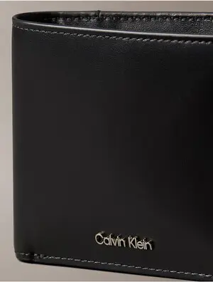 Calvin Klein Raised Logo Bifold Wallet With Coin Pouch