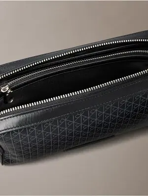 Calvin Klein Allover Emblem Logo Pouch