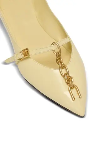 Balmain Sync Ballet Flats - Yellow