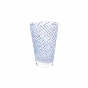 OYOY Yuka Groove Glass Set - Blue