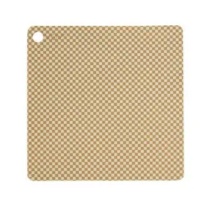 OYOY Placemat Checkerpack Of 2 - Vanilla