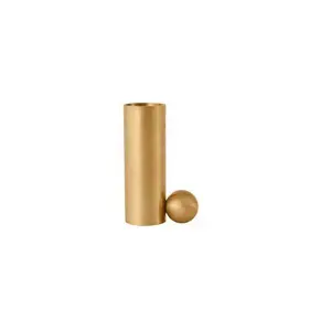 OYOY Palloa High Candleholder - Brushed Brass