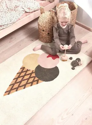 OYOY Ice Cream Tufted Rug