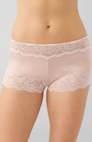 Wacoal Modern Affair Boyshorts - Rose Dust/angel Wing