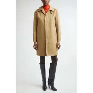 Saint Laurent Cotton Gabardine Trench Coat