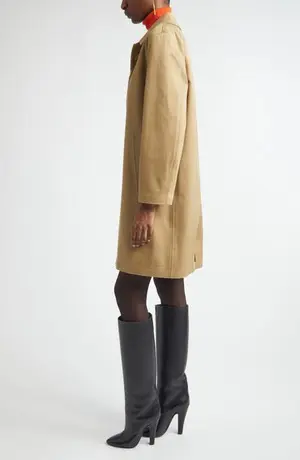 Saint Laurent Cotton Gabardine Trench Coat