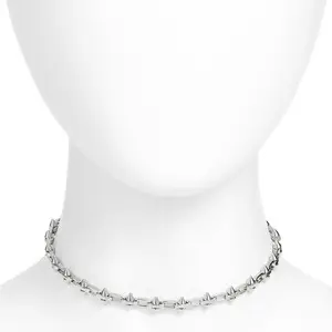 CHILD OF WILD Harley Chain Choker Necklace Silver