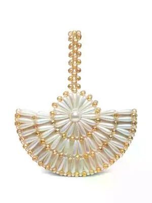 0711 TBILISI Small Beaded Clutch Bag