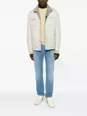 MOORER Flap-pocket Jacket - Neutrals