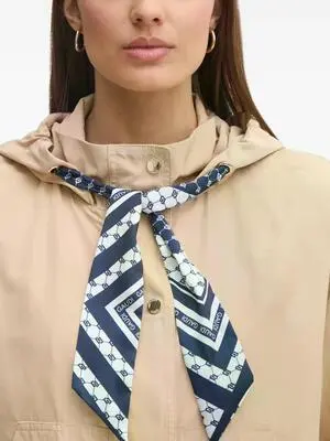 GAUDI Hooded Jacket With Scarf Detail