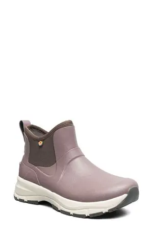 Bogs Spruce Waterproof Mid Chelsea Boot - Raisin