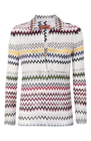 Missoni Zigzag Knit Blouse