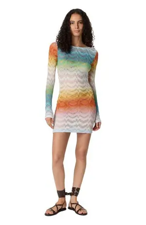 Ombré Hoodie Dress