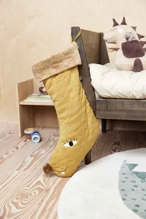 OYOY Lion Christmas Stocking