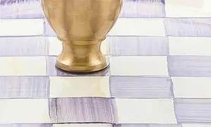 MACKENZIE-CHILDS Check Three Tier Sweet Stand